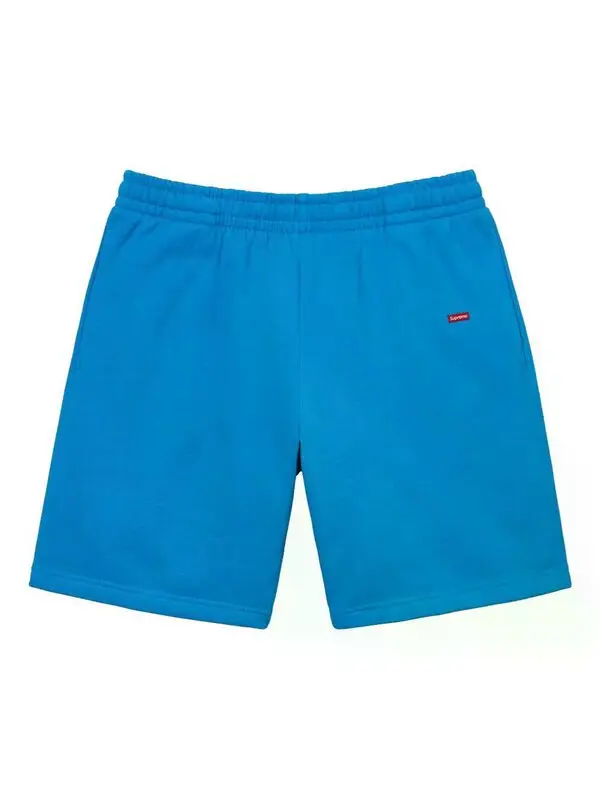 Supreme Small Box Logo Track Shorts - Blue