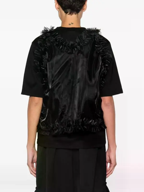 Noir Kei Ninomiya Ruffled Overlay Top