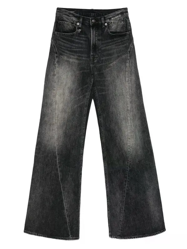 R13 Panelled High-waist Jeans