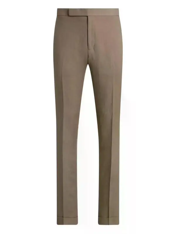 Ralph Lauren Purple Label Cuffed-detail Trousers