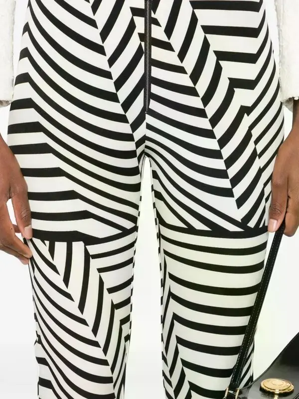 GEMY MAALOUF Stripe-pattern Trousers