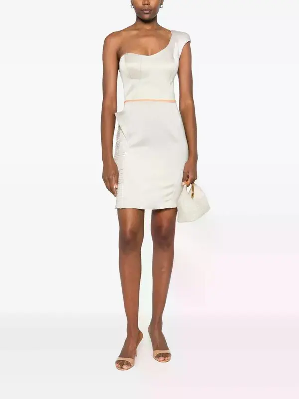 GEMY MAALOUF One-shoulder Mini Dress