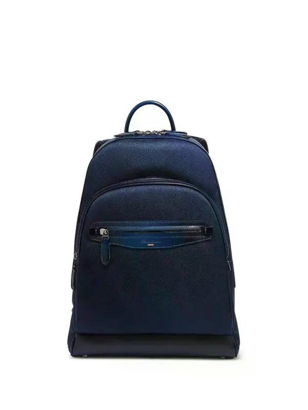 Santoni Logo-engraved Backpack