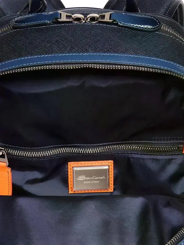 Santoni Logo-engraved Backpack