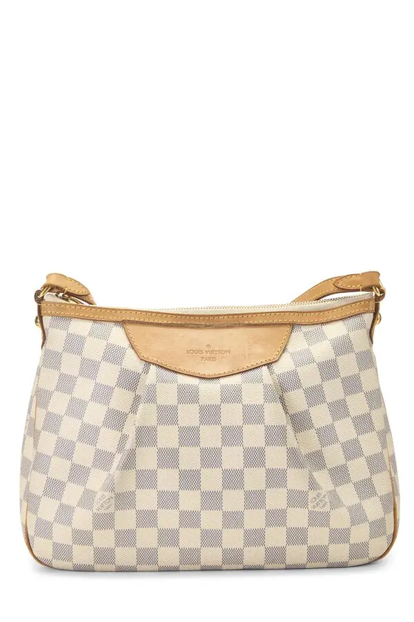 LOUIS VUITTON Damier Azur Siracusa - White