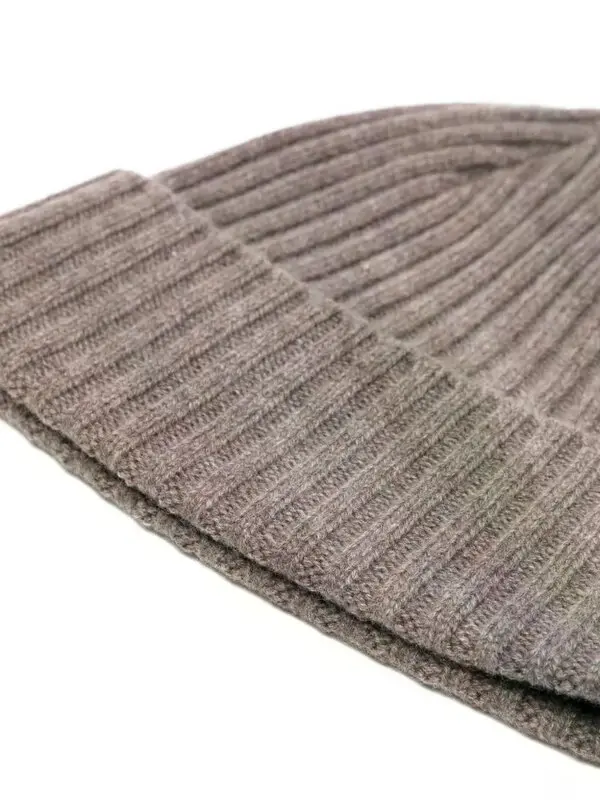 N.peal Cashmere Beanie - Brown