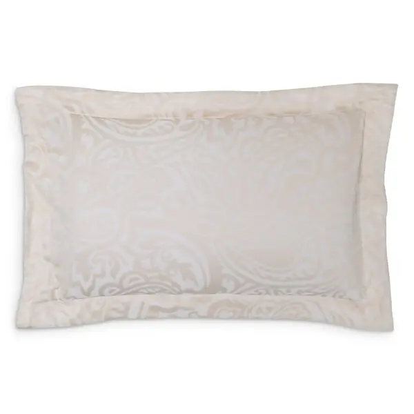 Frette Paisley Jacquard Standard Sham Exclusive - Sand/milk