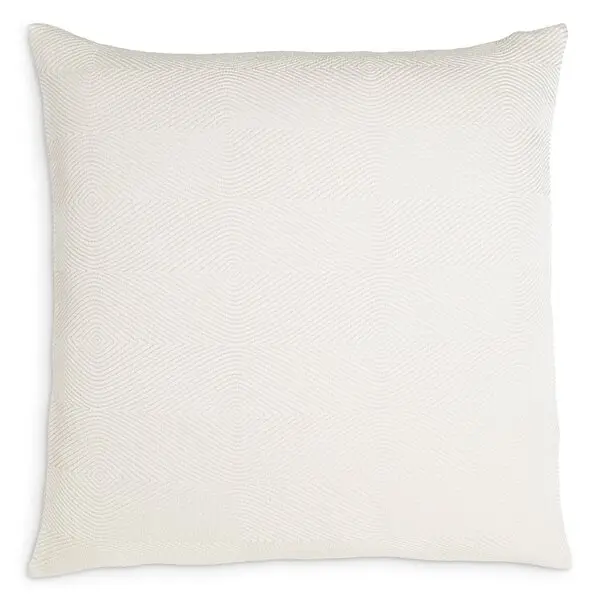 Frette Luxury Ripple Euro Sham Exclusive - Milk