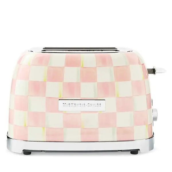 MACKENZIE-CHILDS 2 Slice Toaster - Rosy Check