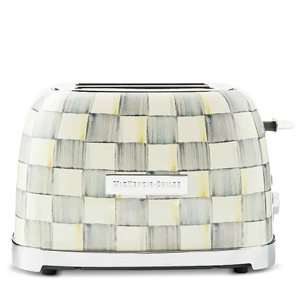 MACKENZIE-CHILDS 2 Slice Toaster - Sterling Check