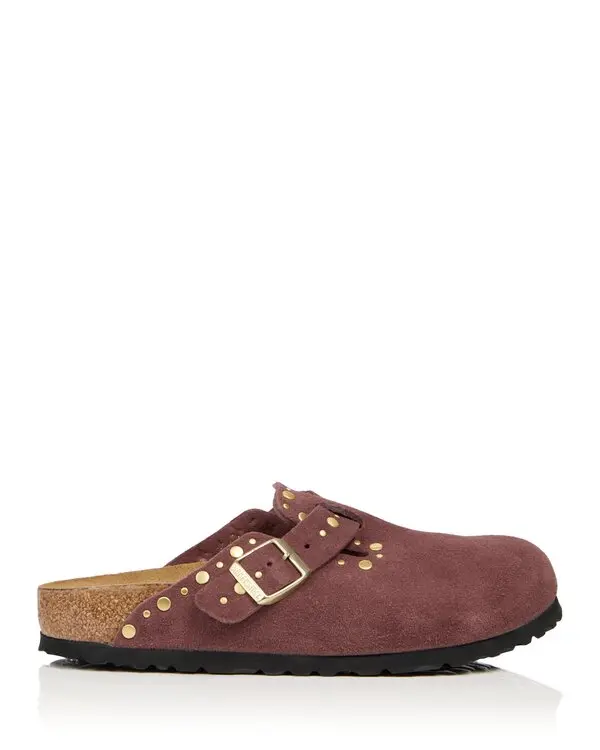 BIRKENSTOCK Boston Rivet Clogs - Pepper