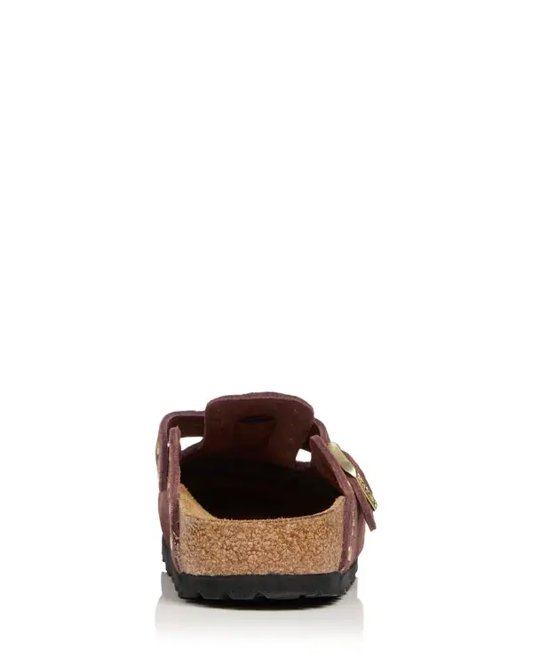 BIRKENSTOCK Boston Rivet Clogs - Pepper