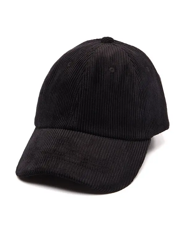 San Diego Hat Corduroy Baseball Cap - Black