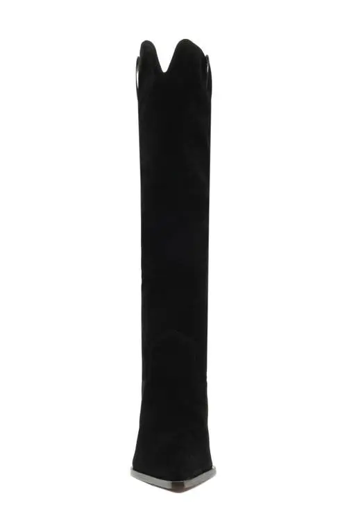 Schutz Maine Up Pointed Toe Boot - Black
