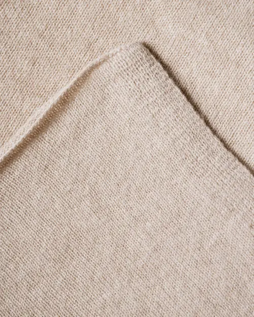MONTICELLI CASHMERE Pure Cashmere Poncho - Beige