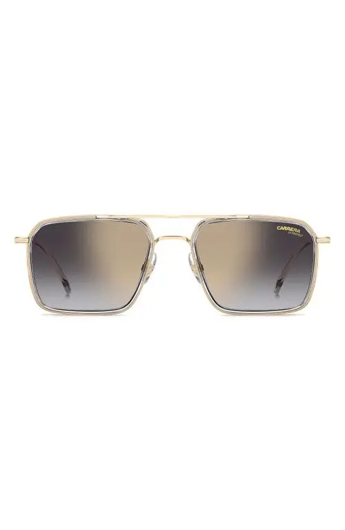 Carrera Eyewear 55mm Navigator Sunglasses - Grey/grey Gold