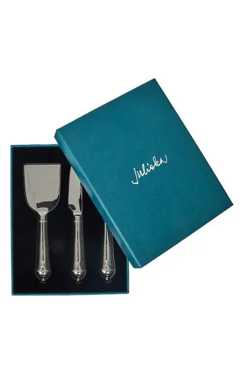 JULISKA Berry & Thread 3-piece Cheese Knife Set