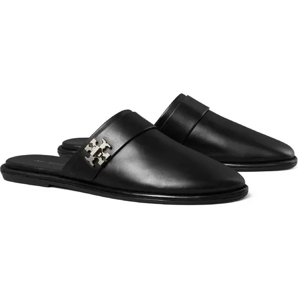 Tory Burch Turnlock Mule - Perfect Black