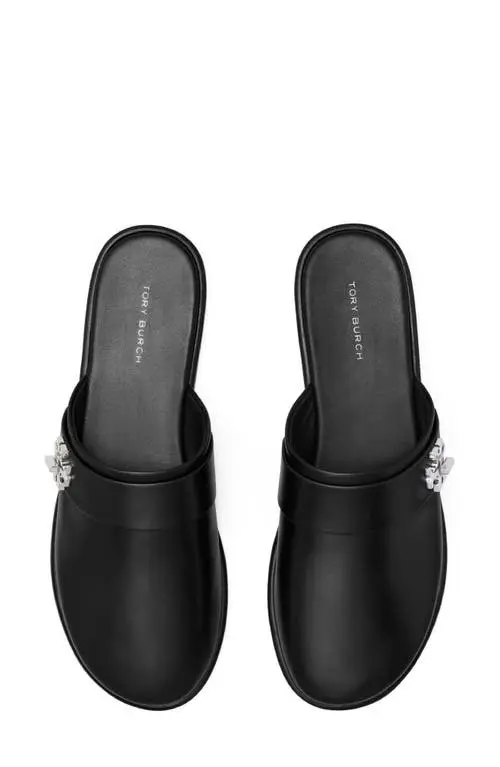 Tory Burch Turnlock Mule - Perfect Black