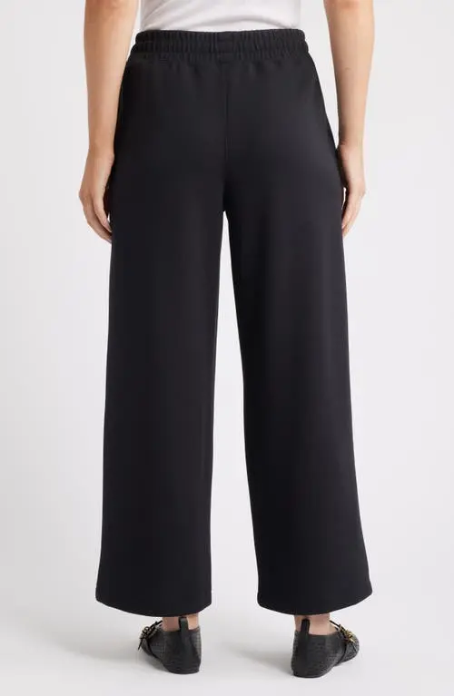 Caslon Patch Pocket Pull-on Ankle Pants - Black