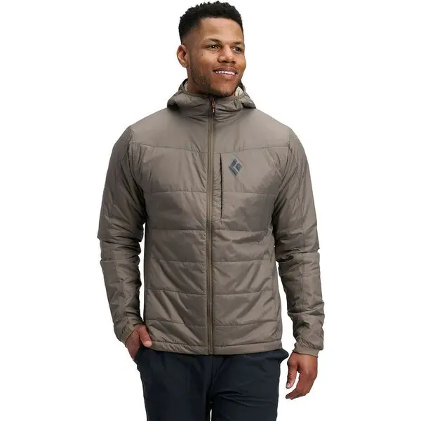 BLACK DIAMOND Solution Hooded Jacket - Walnut