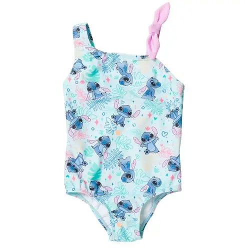 Disney Lilo And Stitch One-piece Swimsuit - Blue