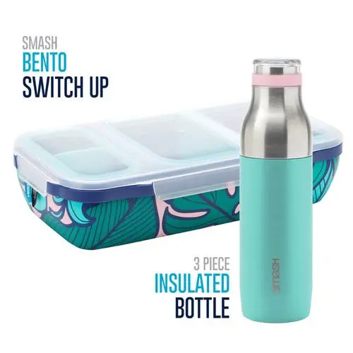SMASH Bento Lunch Box With Bottle