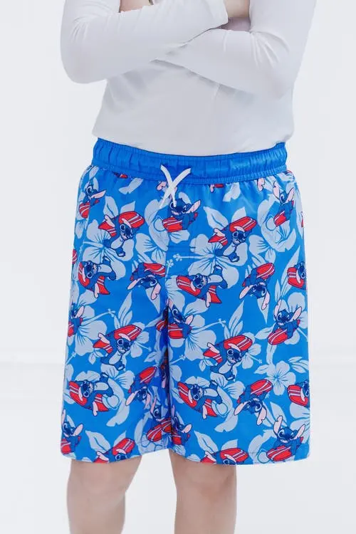 Disney Lilo & Stitch Swim Trunks