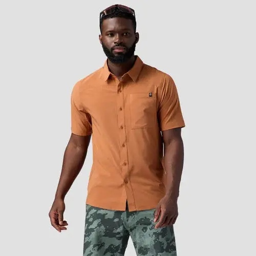 BACKCOUNTRY Slickrock Short-sleeve Button-up Jersey - Sierra
