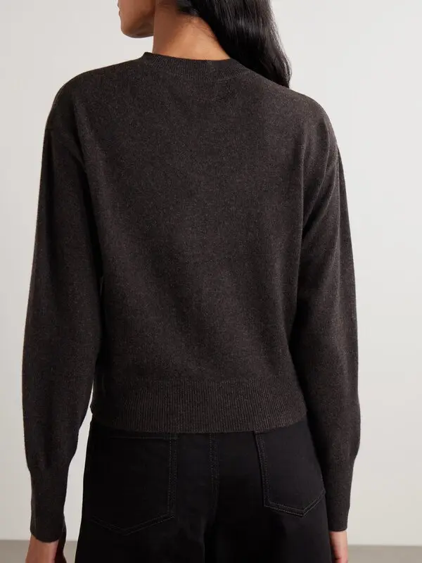 Le Kasha Menorca Cropped Cashmere Sweater