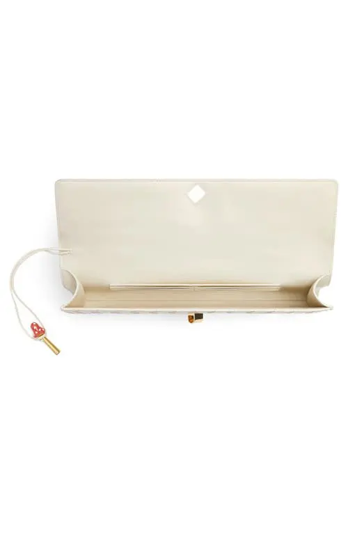 Bottega Veneta Long Andiamo Clutch - Sea Salt/mushroom-mb