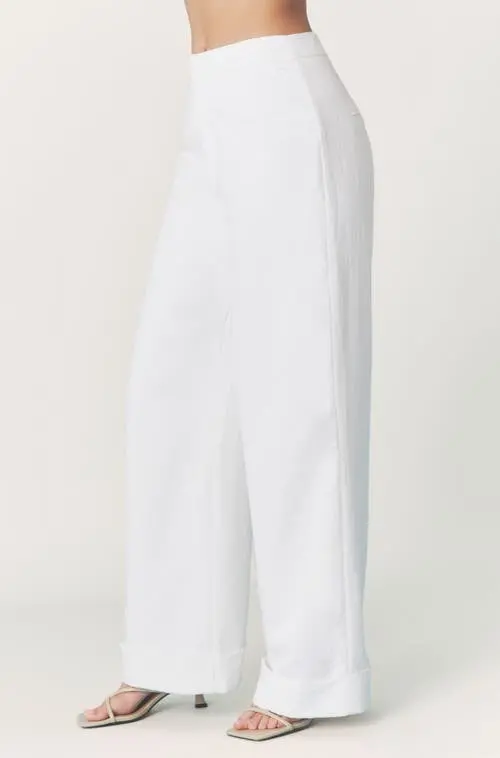 SIX STORIES Verity Tailored Textured Pants