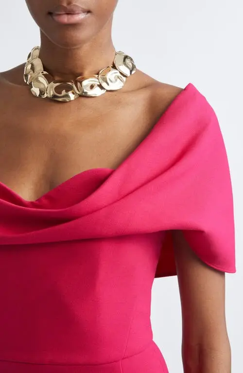 Carolina Herrera Sculptural Statement Collar Necklace