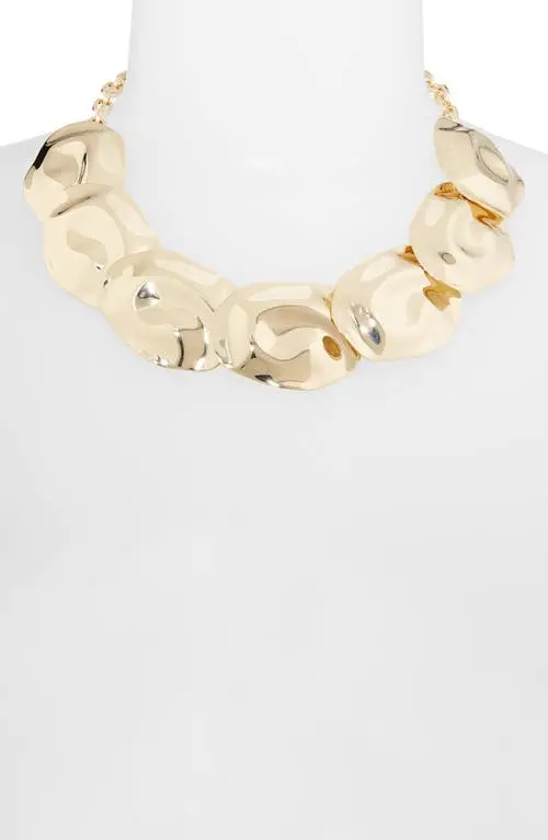 Carolina Herrera Sculptural Statement Collar Necklace