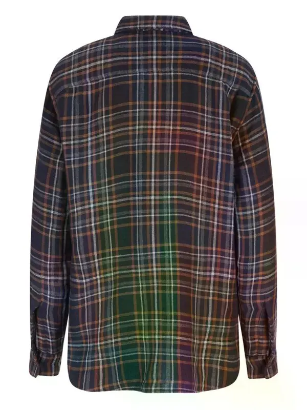 Saint Laurent Tie-fastening Checked Shirt