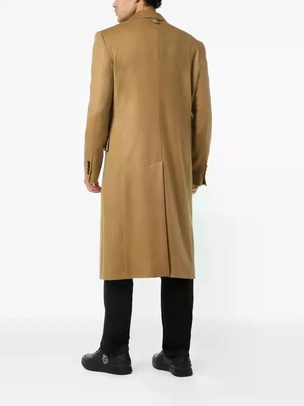 BILLIONAIRE Cashmere Single-breasted Coat - Neutrals