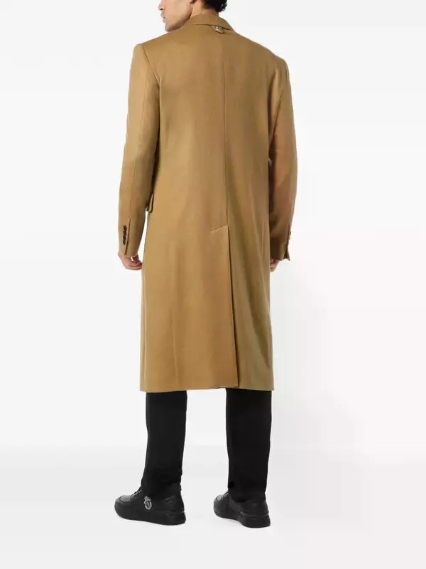 BILLIONAIRE Cashmere Single-breasted Coat - Neutrals