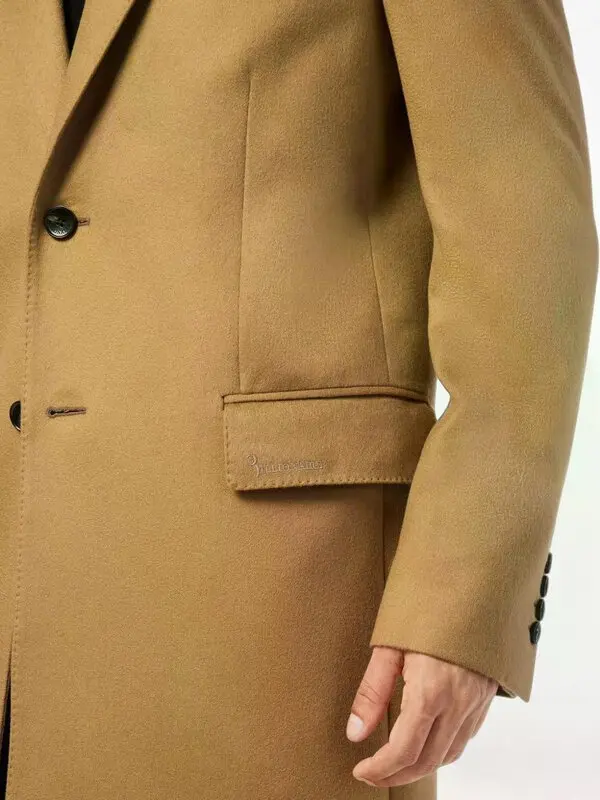 BILLIONAIRE Cashmere Single-breasted Coat - Neutrals