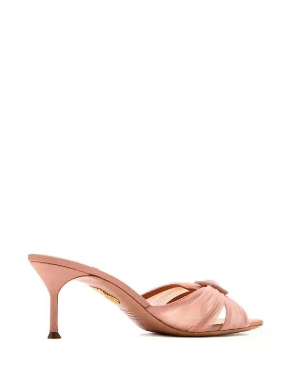 AQUAZZURA 65mm Knot-detail Sandals
