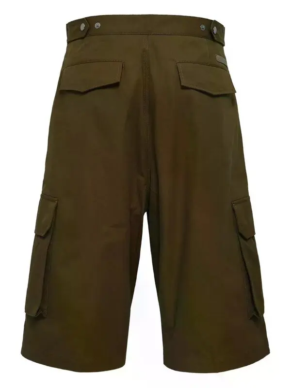 Ami Cargo-pockets Shorts - Green