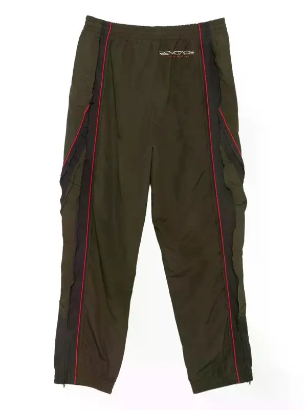 Martine Rose Layered Panel Track Pants - Green