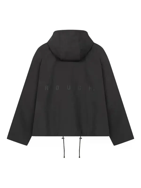ROUGH. Logo-print Hooded Jacket