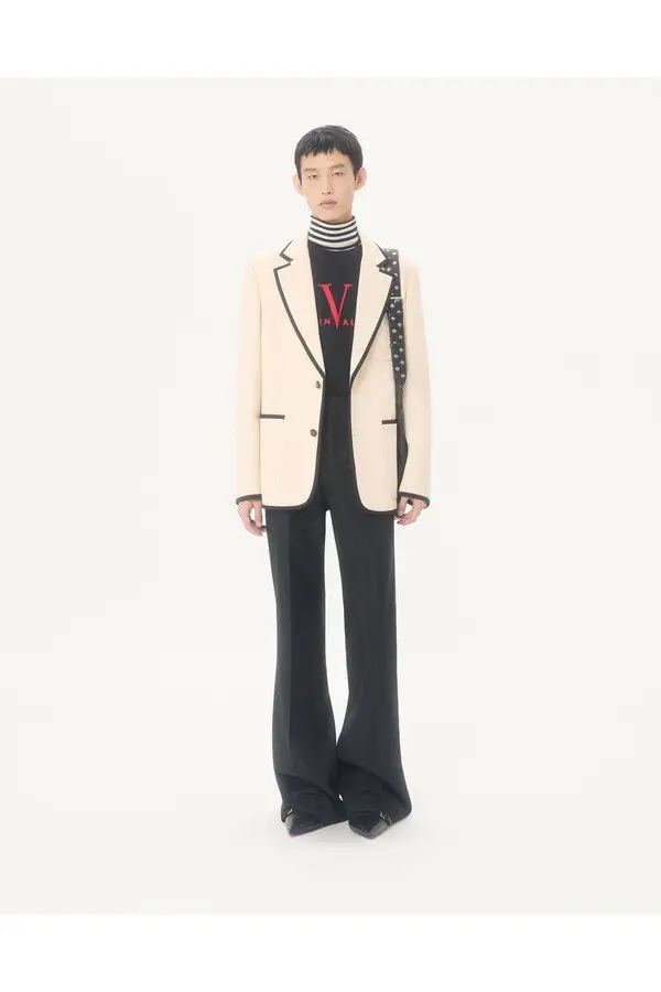 Valentino Garavani Nylon Gabardine Trousers