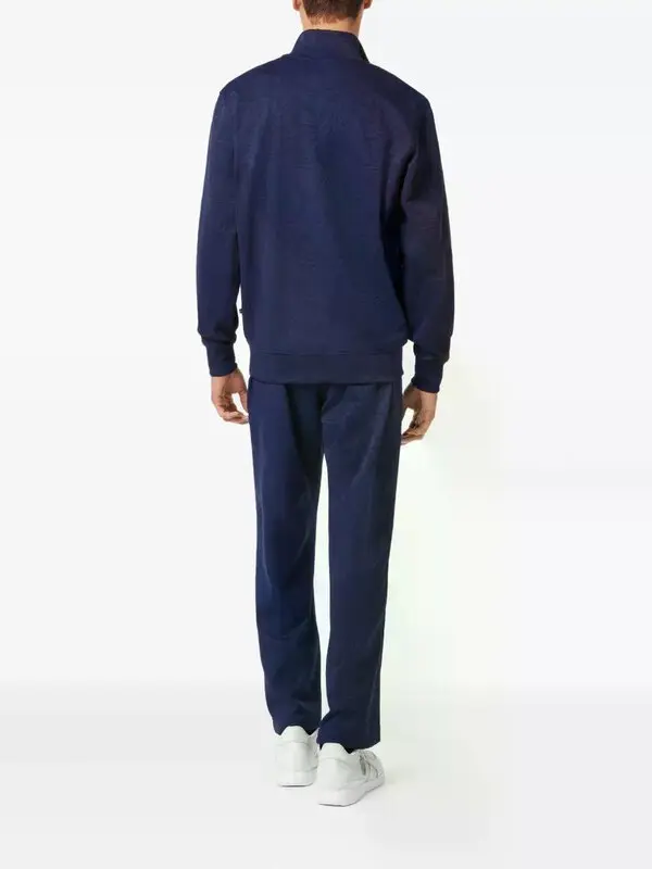 BILLIONAIRE Jacquard Zip-up Sweatshirt