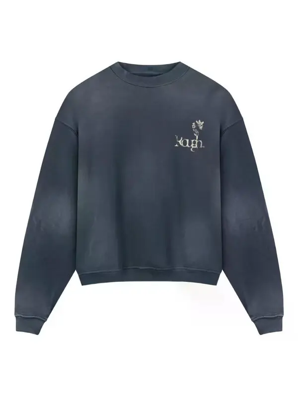 ROUGH. Floral-print Crewneck Sweatshirt
