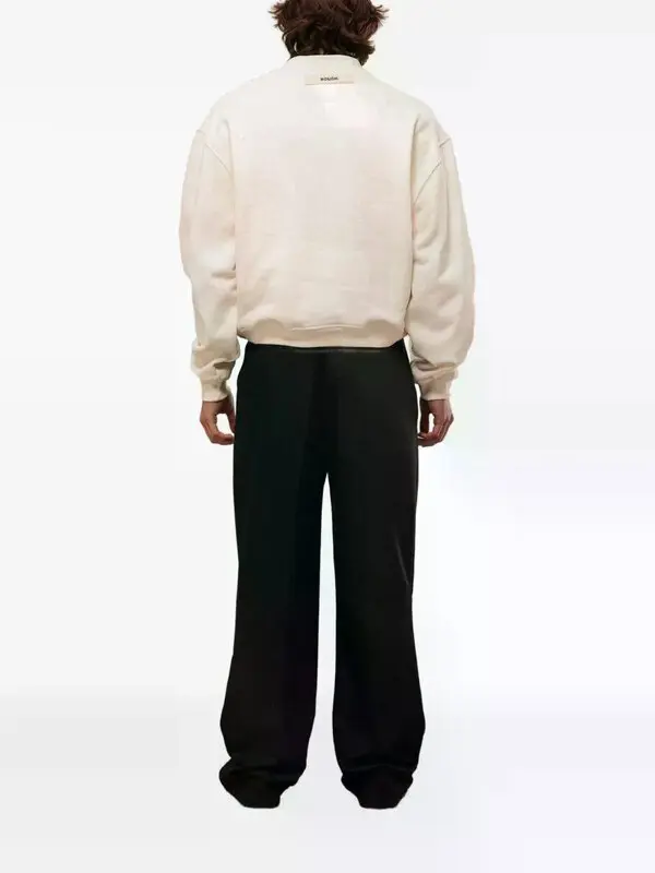 ROUGH. Floral-print Crew-neck Sweatshirt
