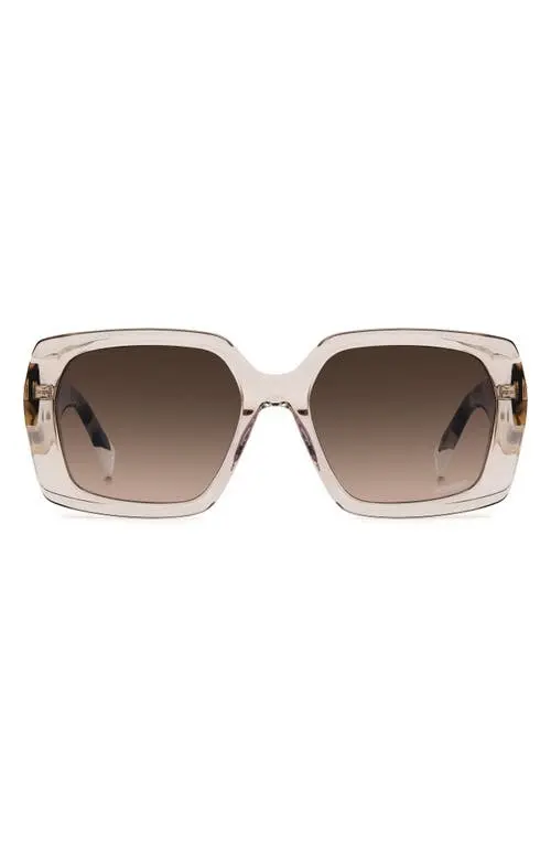 Missoni 55mm Gradient Rectangular Sunglasses - Champagne/brown Sf