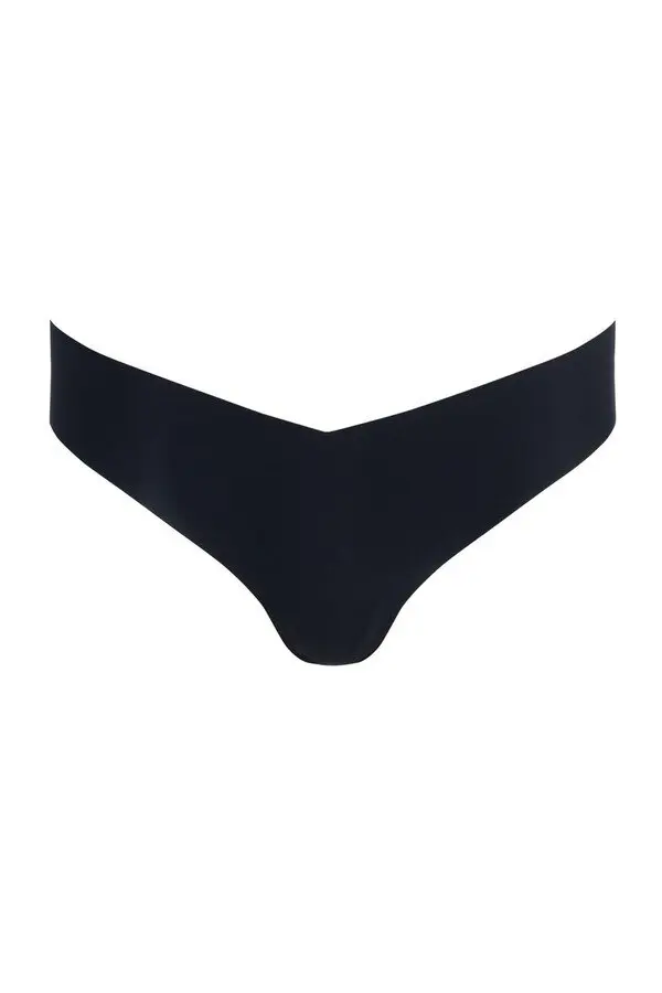 Alice + Olivia A+o X Commando Classic Thong - Black