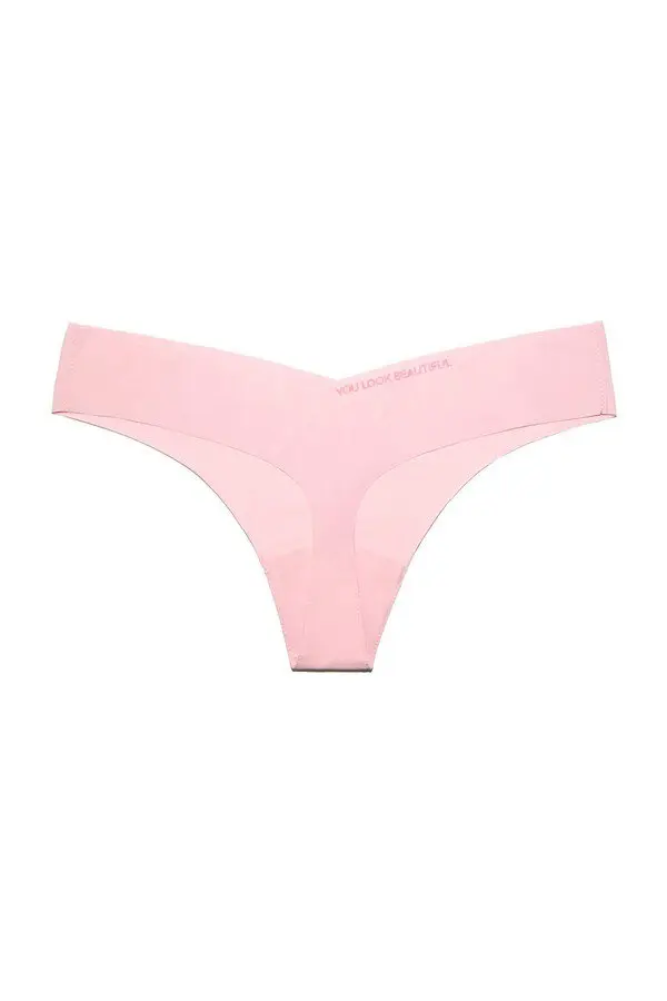 Alice + Olivia A+o X Commando Classic Thong - Pink