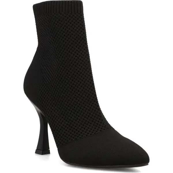 Mia Pamilla Knit Bootie - Black